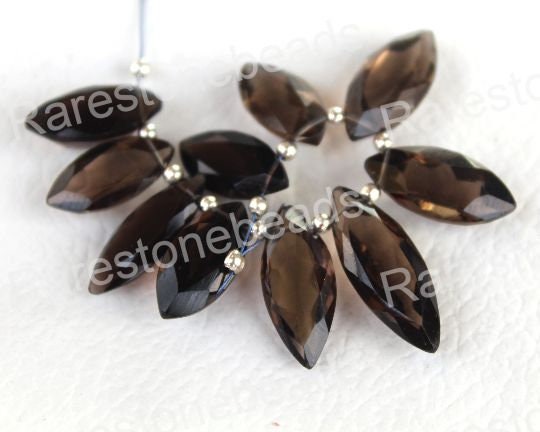 10 Pieces Natural Smoky Quartz Gemstone Handmade Gemstone - Etsy