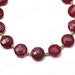 10 Pieces Natural Dyed Ruby Quartz Gemstone, Round Shape Gemstone Beads ...