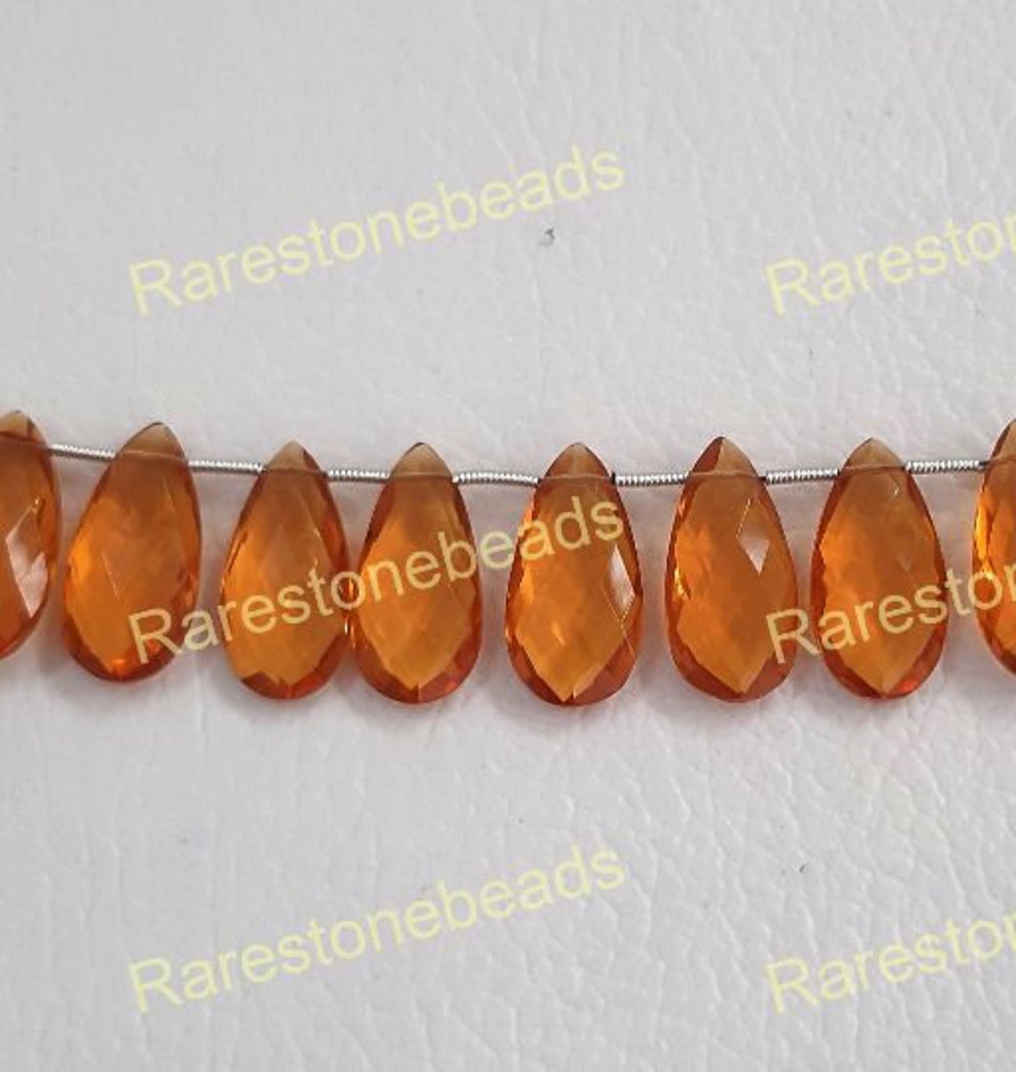 10 Pieces Citrine Quartz Pear Shape Gemstone 20X10X6 Mm | Etsy