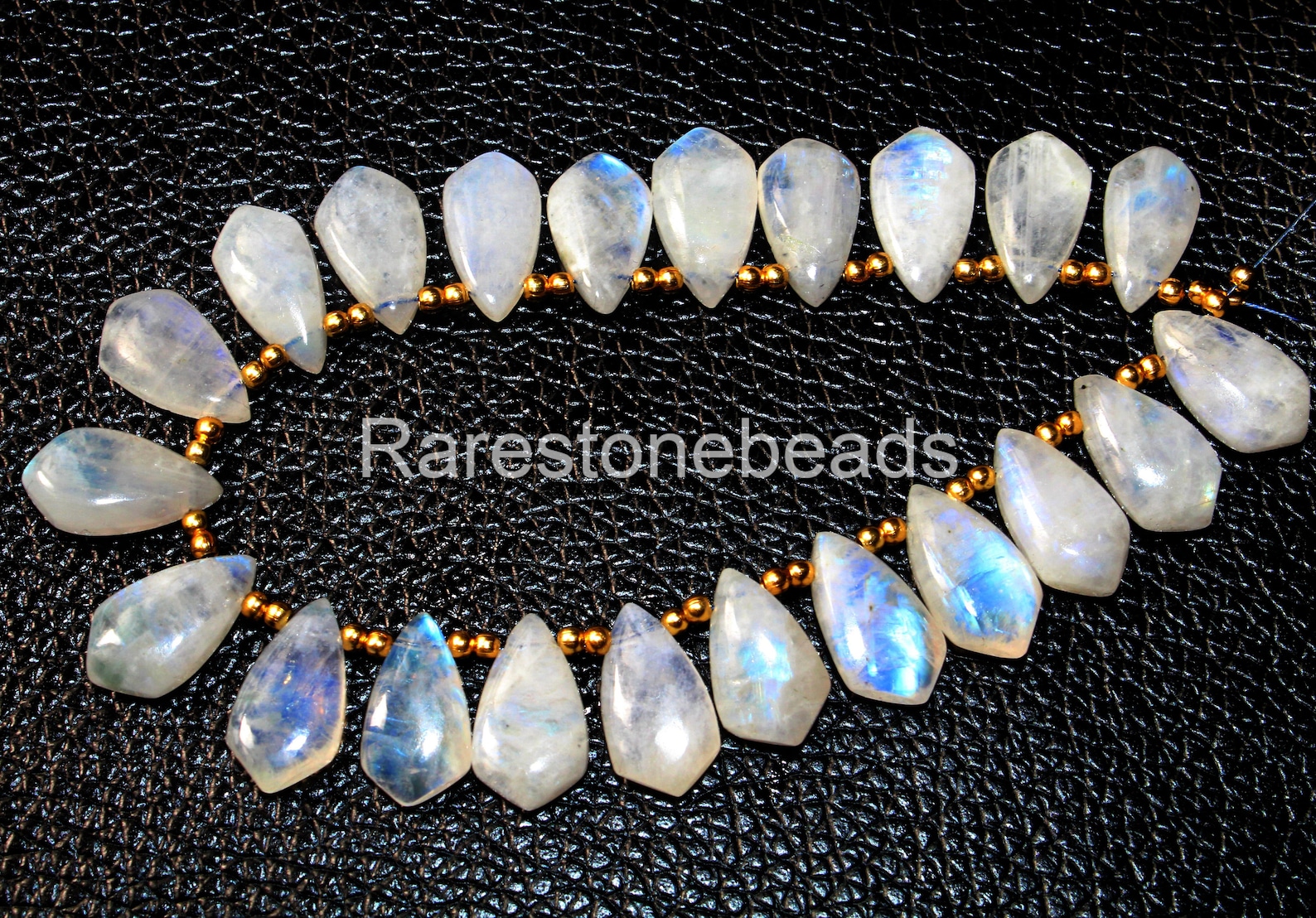 10 Pieces Natural White Rainbow Moonstone Good Quality Stone - Etsy