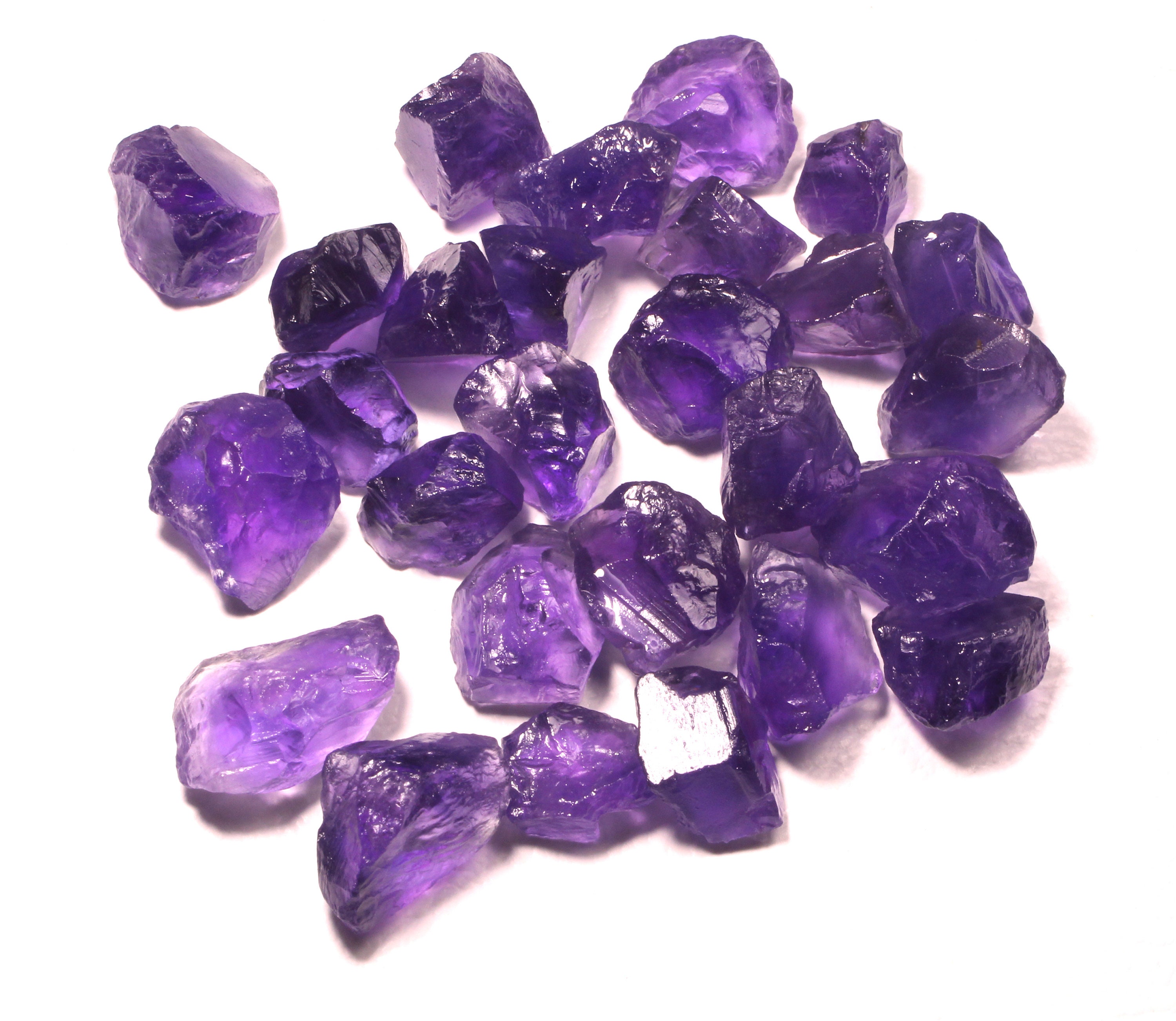 6 pieces AAA quality Natural Amethyst rough gemstone Rare | Etsy