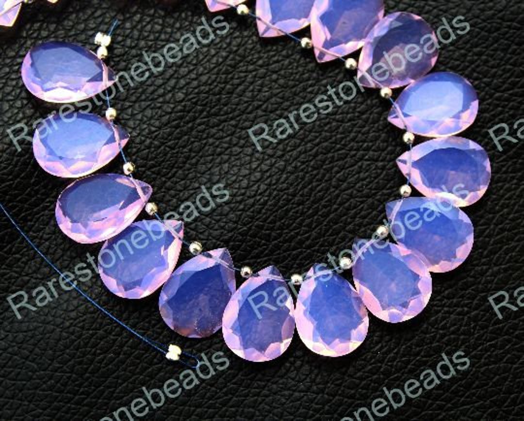 Lavender Gemstone, 10 Pieces, Top Drilled Gemstone, Loose Gemstone ...