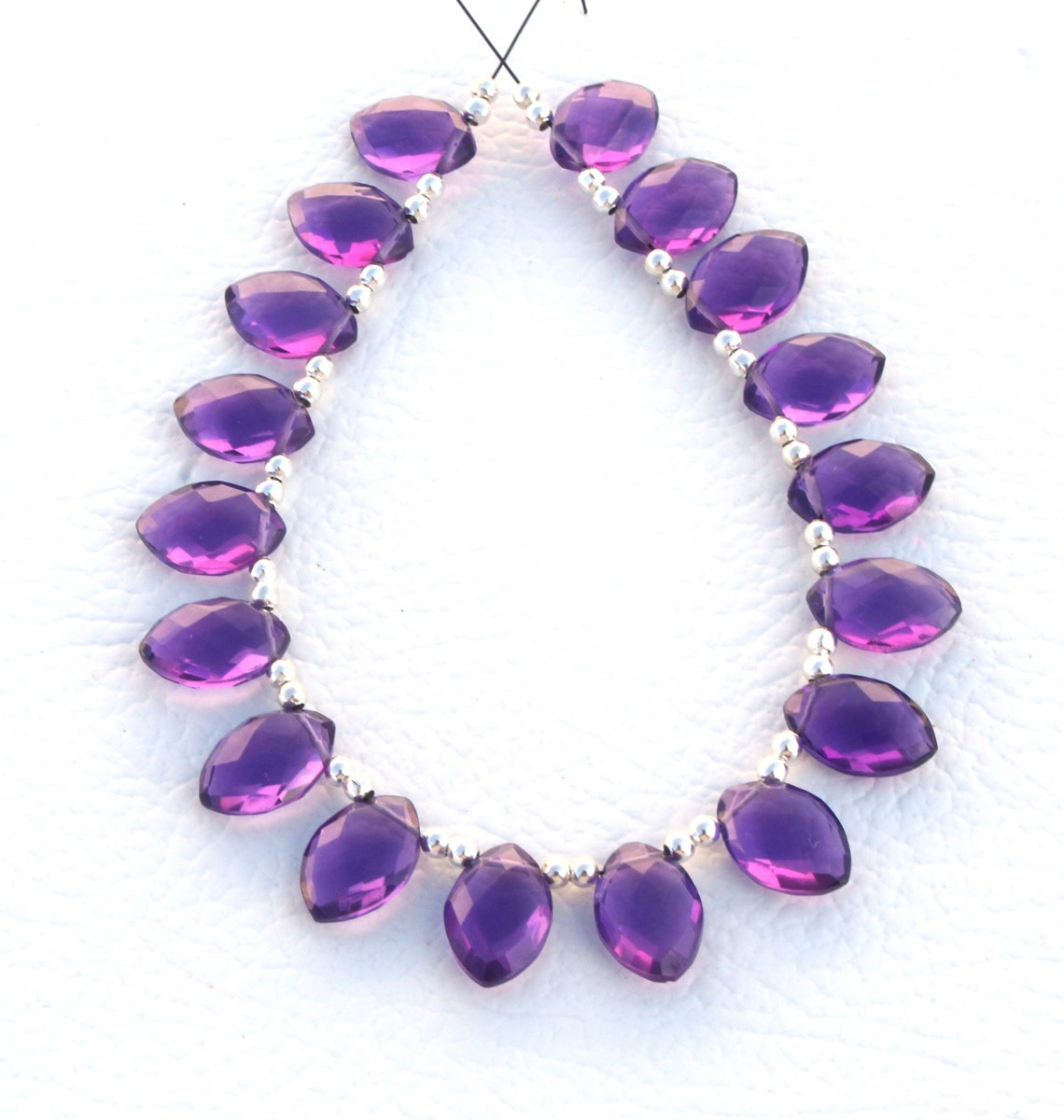 10 pieces amethyst quartz gemstone drilled gemstone hand | Etsy