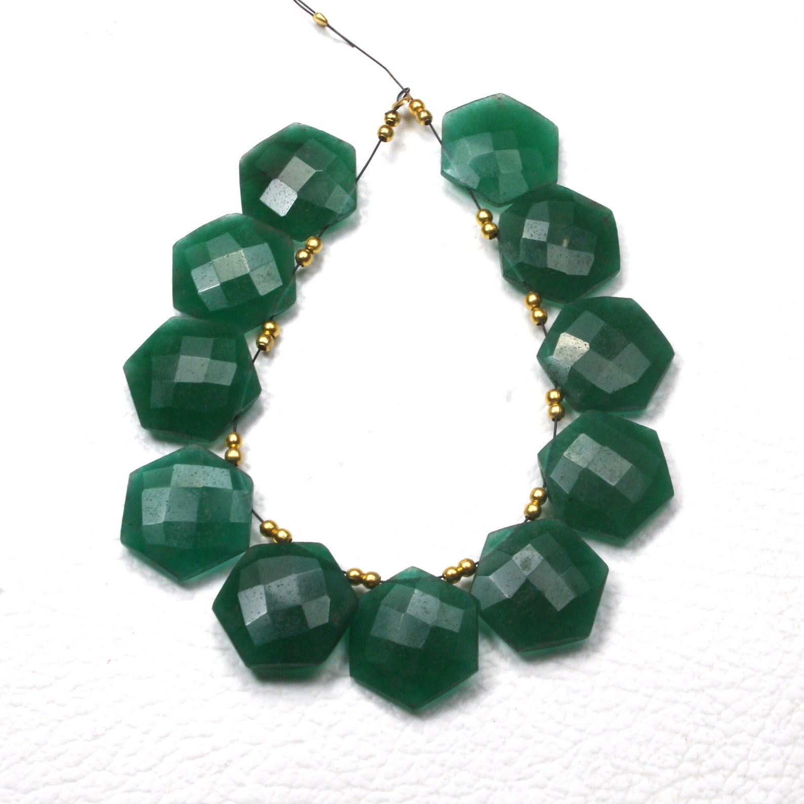 10 pieces Natural dyed quartz gemstone drilled gemstone | Etsy