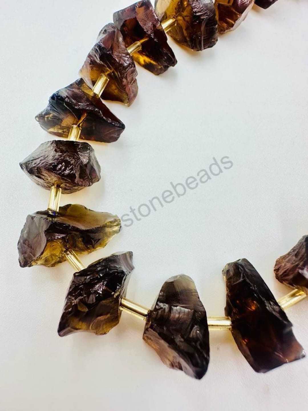 Whisky Quartz Raw, 10 Pieces, Natural Gemstone, Drilled Gemstone ...