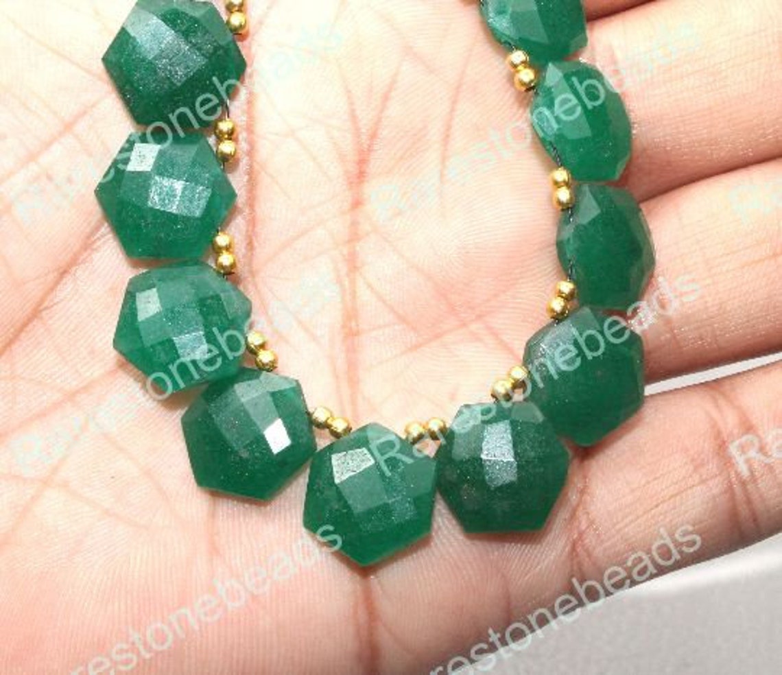 10 Pieces Natural Dyed Quartz Gemstone Drilled Gemstone - Etsy