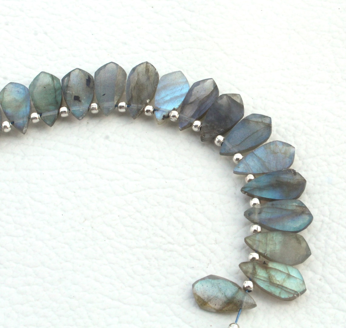 10 pieces natural Labradorite gemstone fancy gemstone top | Etsy