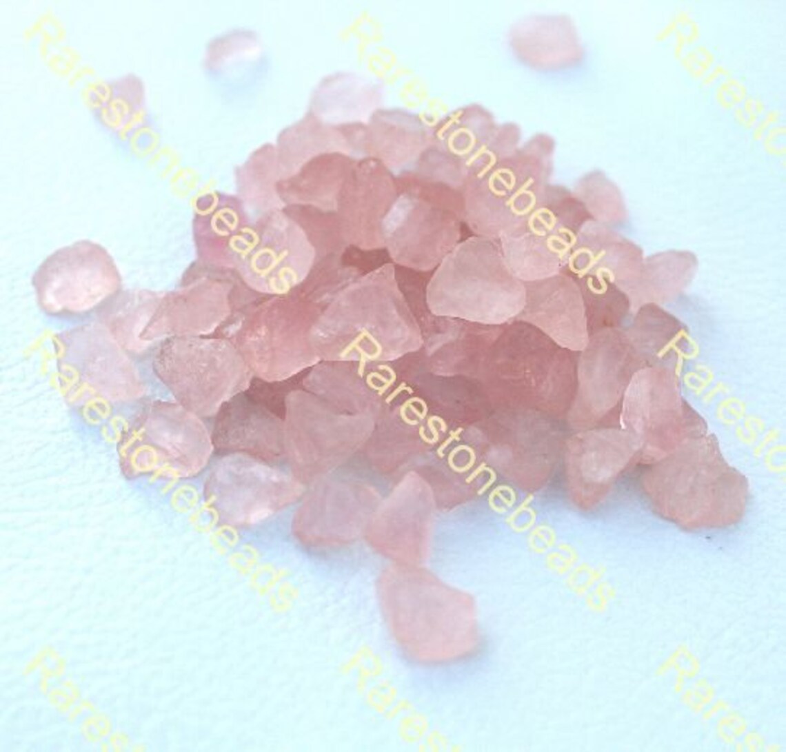 100 Cts, Natural Rose Quartz Gemstone Raw, Natural Gemstone, Rough Rose ...