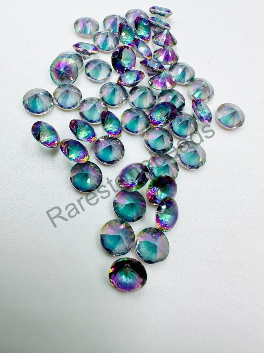 Mystic Quartz, 25 Pieces, Mystic Jewelry, Loose Mystic Quartz, Multi ...