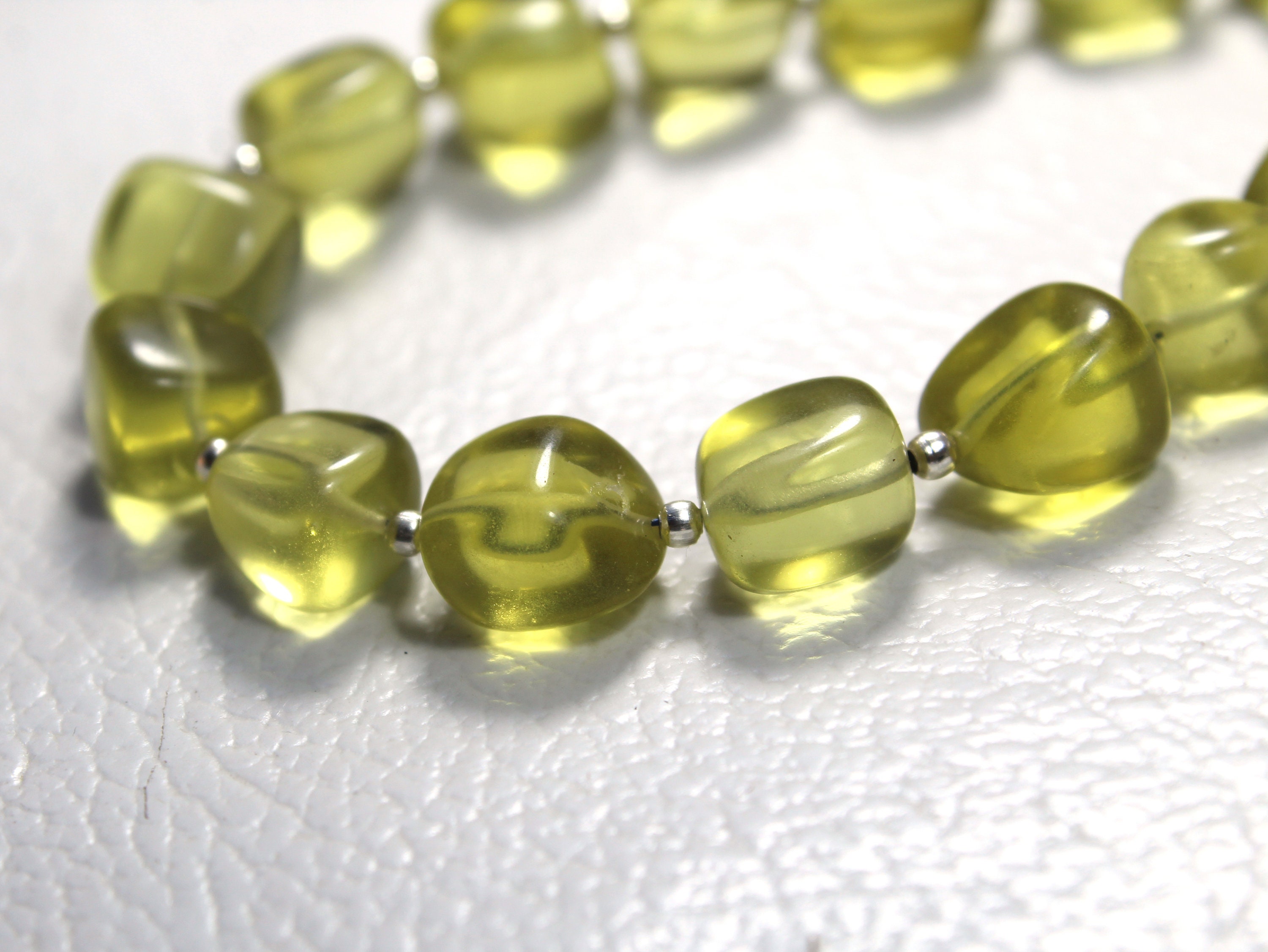 10 Pieces Lemon quartz gemstone drill gemstone smooth | Etsy