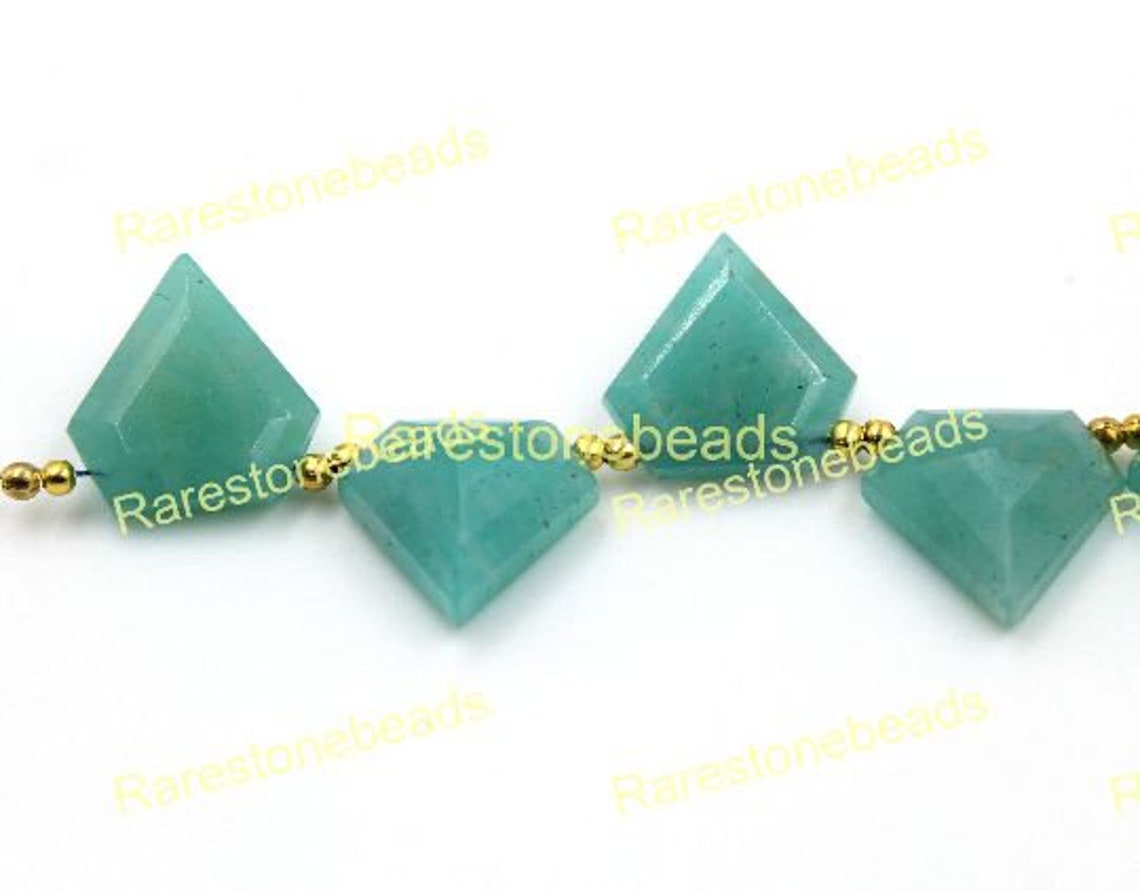 Natural Amazonite Gemstone Top Drilled Gemstone Good Quality - Etsy