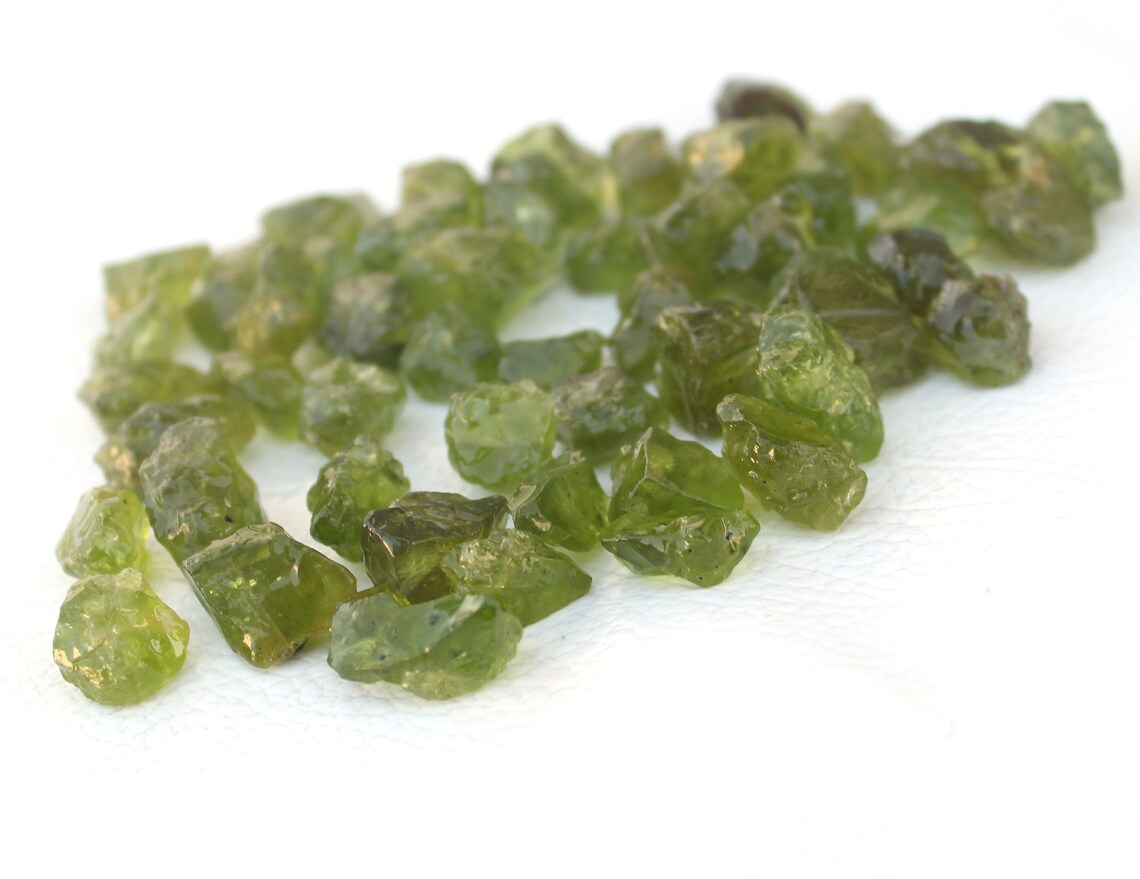 100 Cts Natural Peridot rough Natural gemstone raw Healing | Etsy