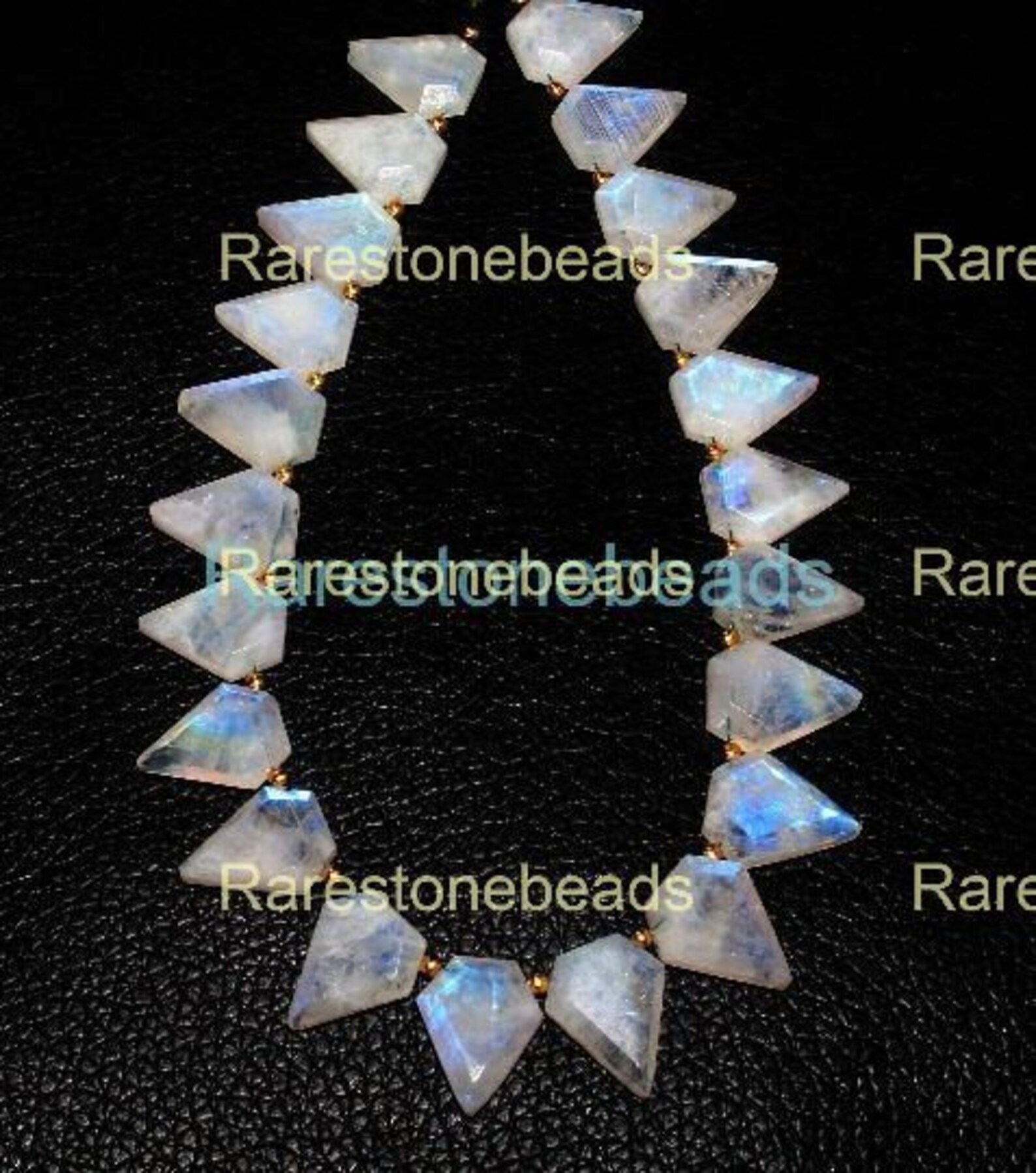 Natural Rainbow Moon Stone, 10 Pieces, Fancy Shape Moon Stone, Blue ...