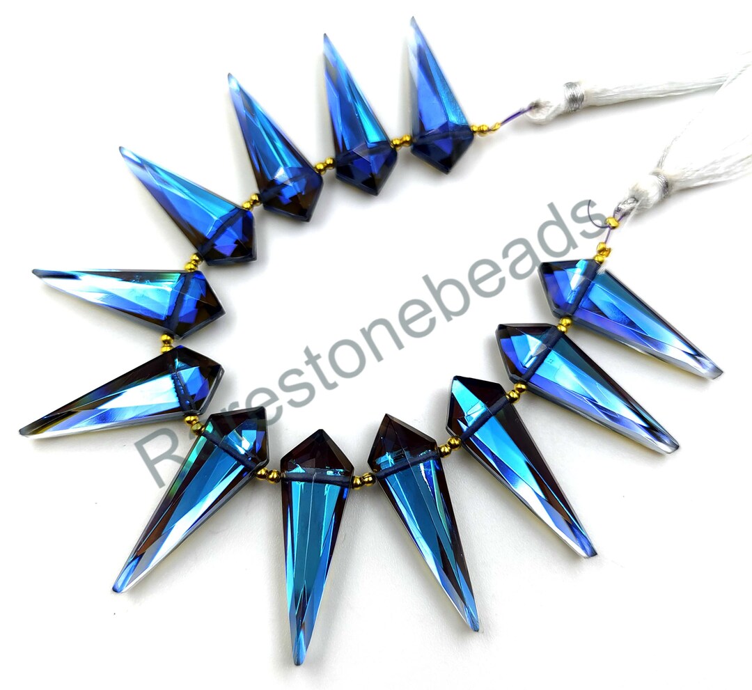 Mystic Quartz, 10 Pieces, Mystic Jewelry, Mystic Gemstone, Drilled ...