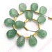 12 Pieces Natural Green Strawberry Quartz Drilled Gemstone - Etsy