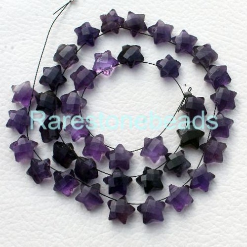 10 Pieces Black Onyx Star Shape Gemstone Top Drilled Carving - Etsy