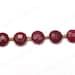 10 Pieces Natural Dyed Ruby Quartz Gemstone, Round Shape Gemstone Beads ...
