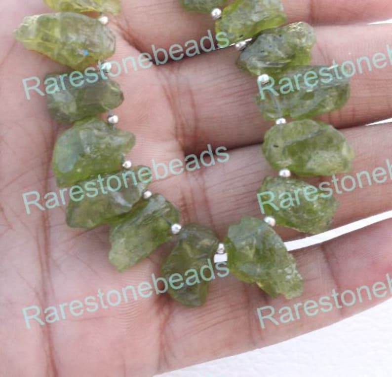 100 Cts, Natural Peridot Gemstone Raw, Natural Gemstone, AAA Quality ...