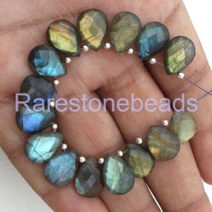 Multi Labradorite, 10 Pieces, Natural Faceted Gemstone, Natural ...