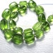 10 Pieces Peridot Quartz Gemstone, Drilled Stone Beads, Peridot Beads ...