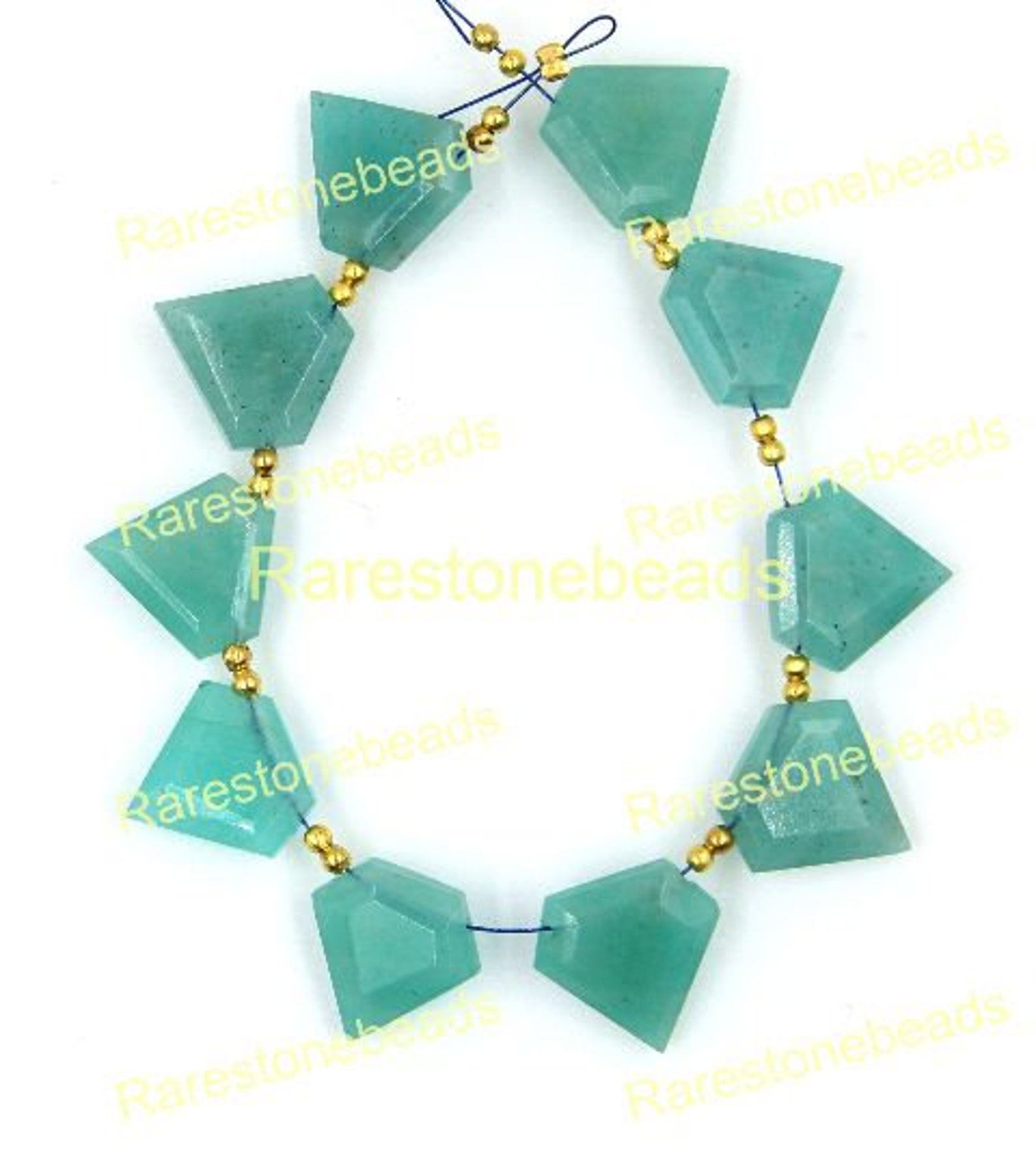 Natural Amazonite Gemstone Top Drilled Gemstone Good Quality - Etsy