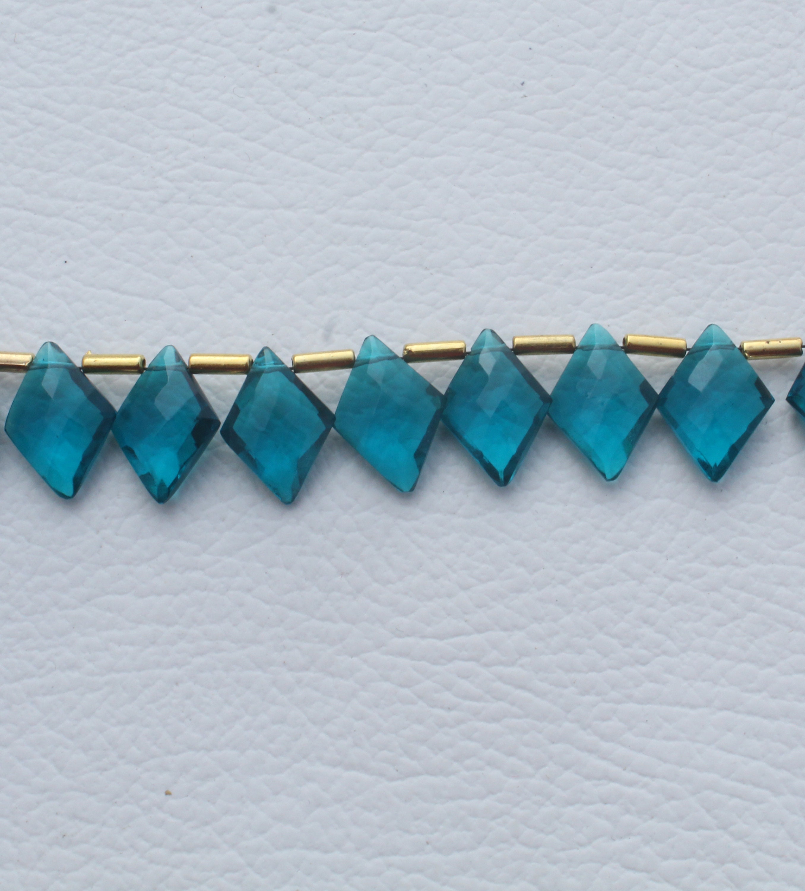 10 pieces apatite quartz beads gemstone fancy shape stone | Etsy