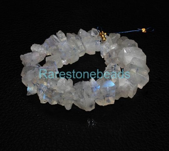 100 Cts. Natural Rainbow Moon Stone Raw Gemstone, Rough Gemstone ...
