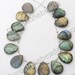 10 Pieces Natural Blue Labradorite Beads, 20X15X6 MM Faceted Beads Pear ...