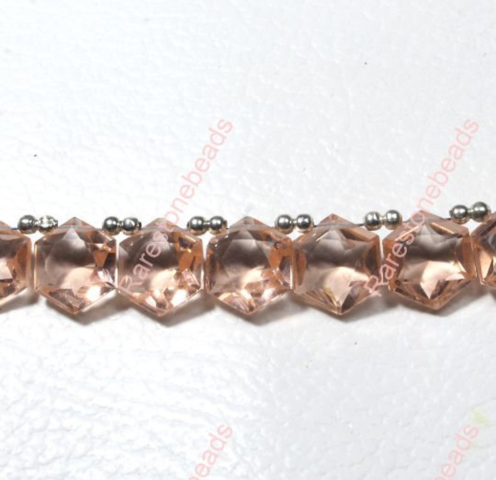 10 Pieces Morganite Quartz Gemstone Fine Quality Stone Fancy - Etsy