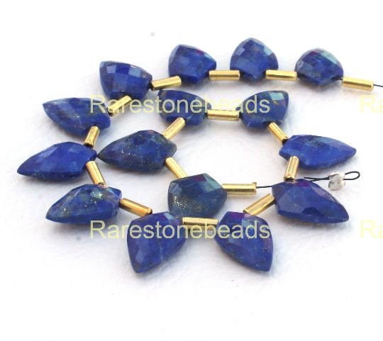 10 pieces natural lapis lazuli gemstone drilled gemstone | Etsy