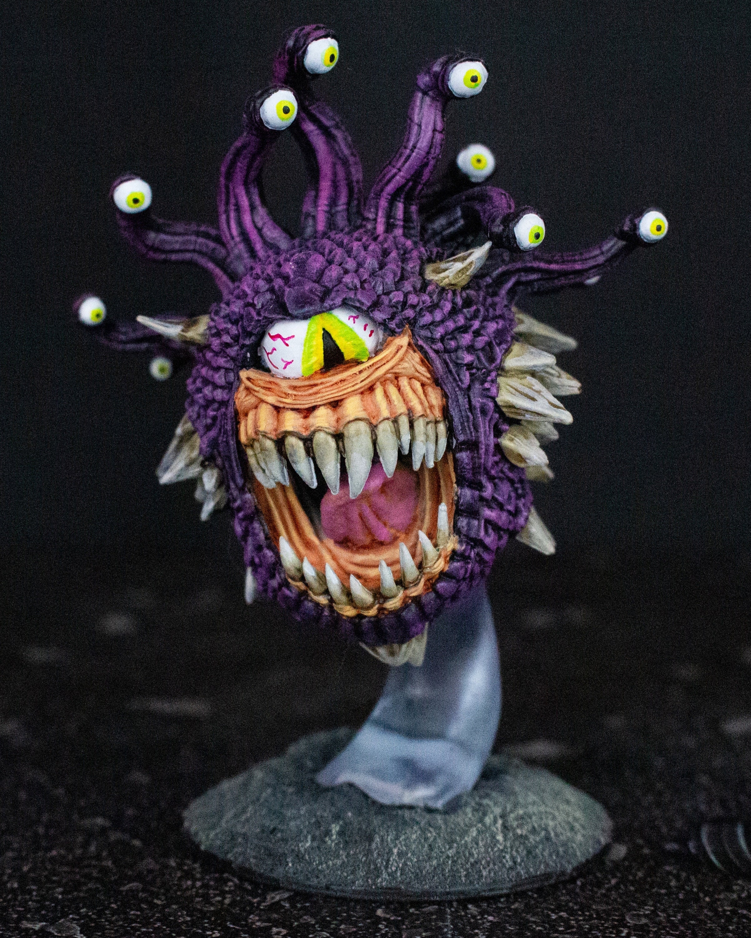 Hand Painted D&D Beholder Miniature. - Etsy