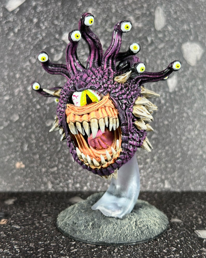Hand Painted D&D Beholder Miniature. - Etsy