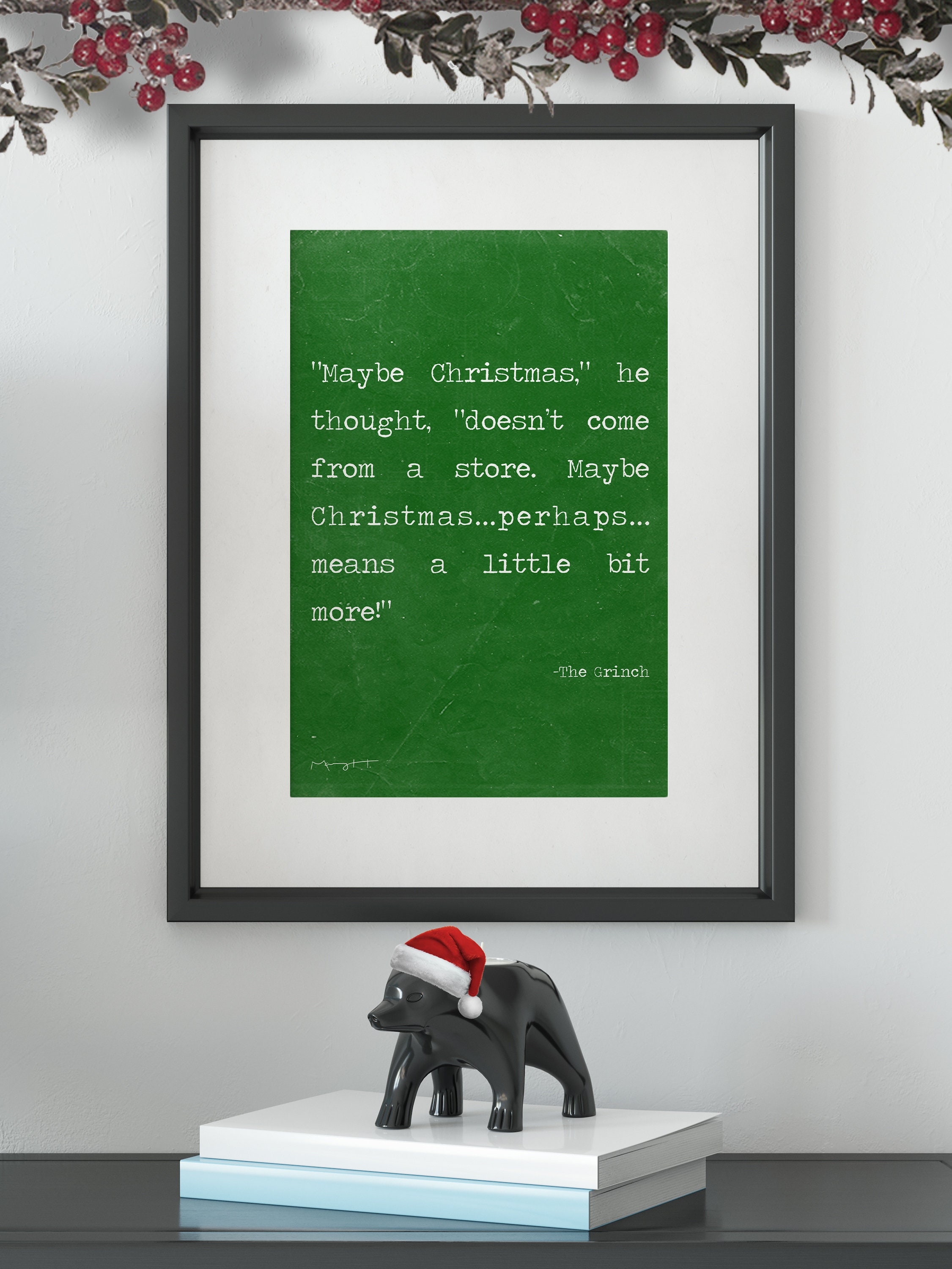 5" X 7" Charles Dickens Wall Art | A Christmas Carol Quote | Vintage ...