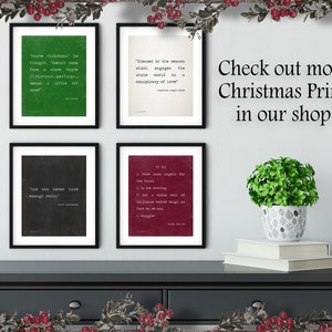 5" X 7" Charles Dickens Wall Art | A Christmas Carol Quote | Vintage ...