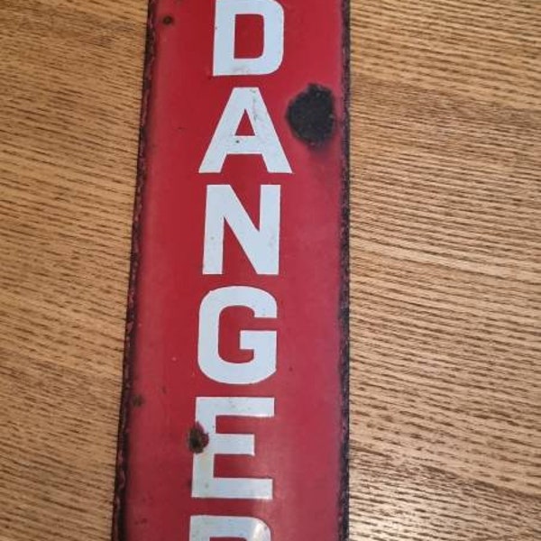 Vintage Enamel Sign - Etsy