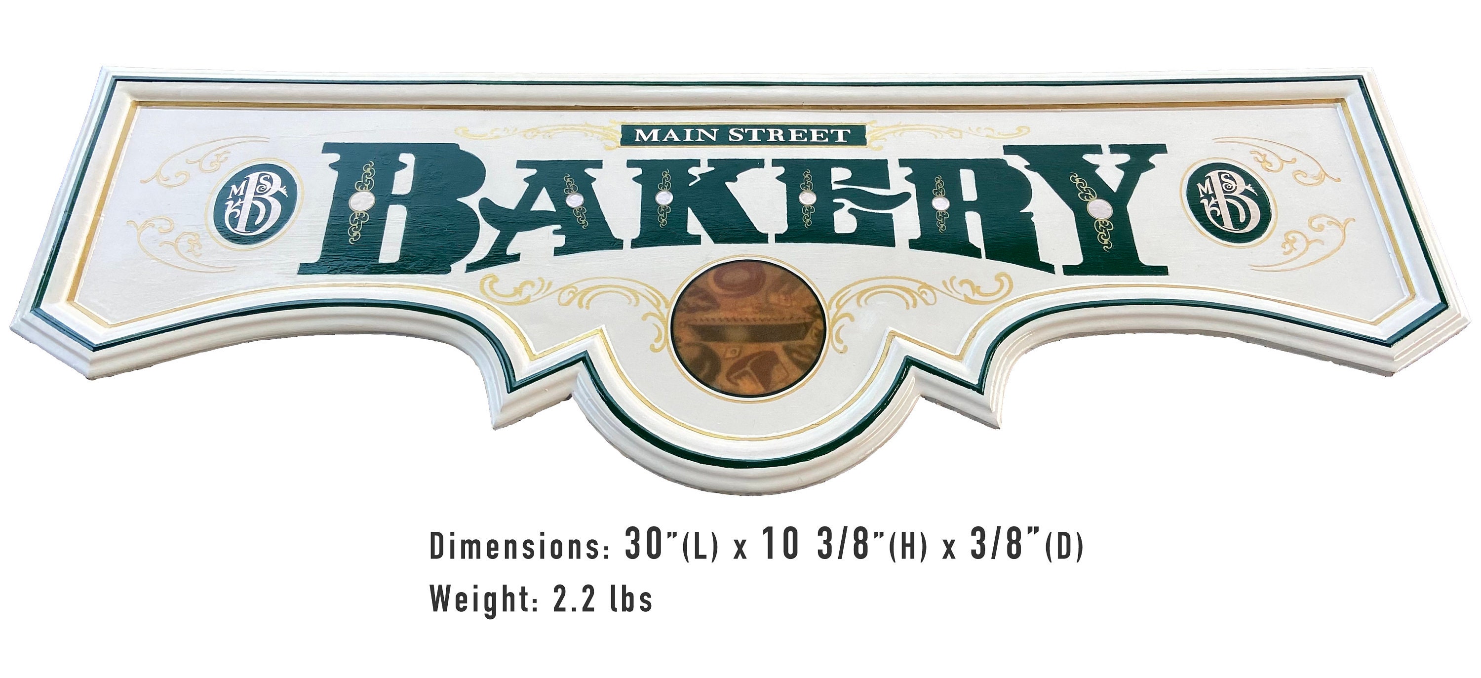 30 Main Street Bakery Sign From Pre-2013 Made to Order - Etsy