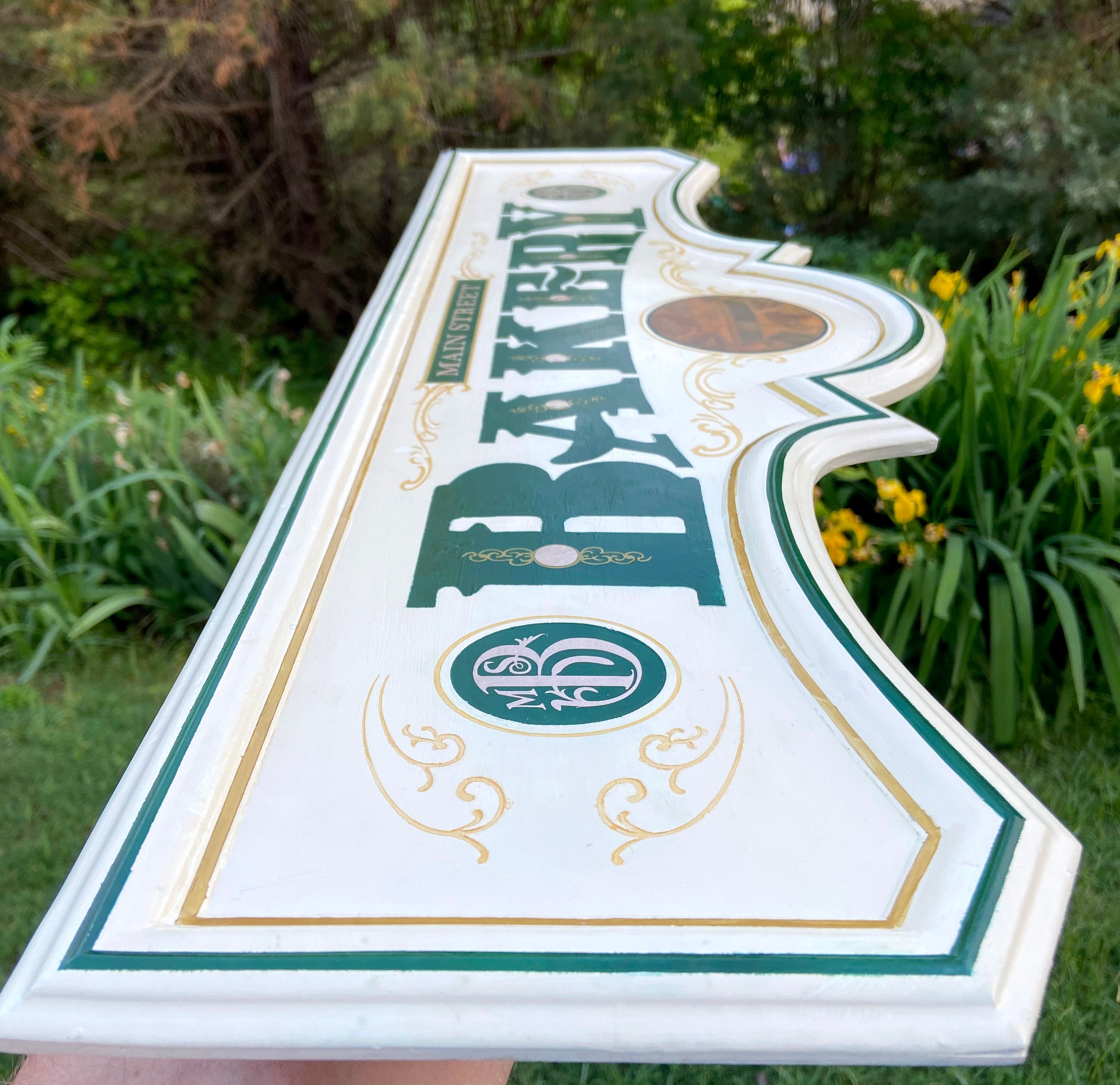 30 Main Street Bakery Sign From Pre-2013 Made to Order - Etsy