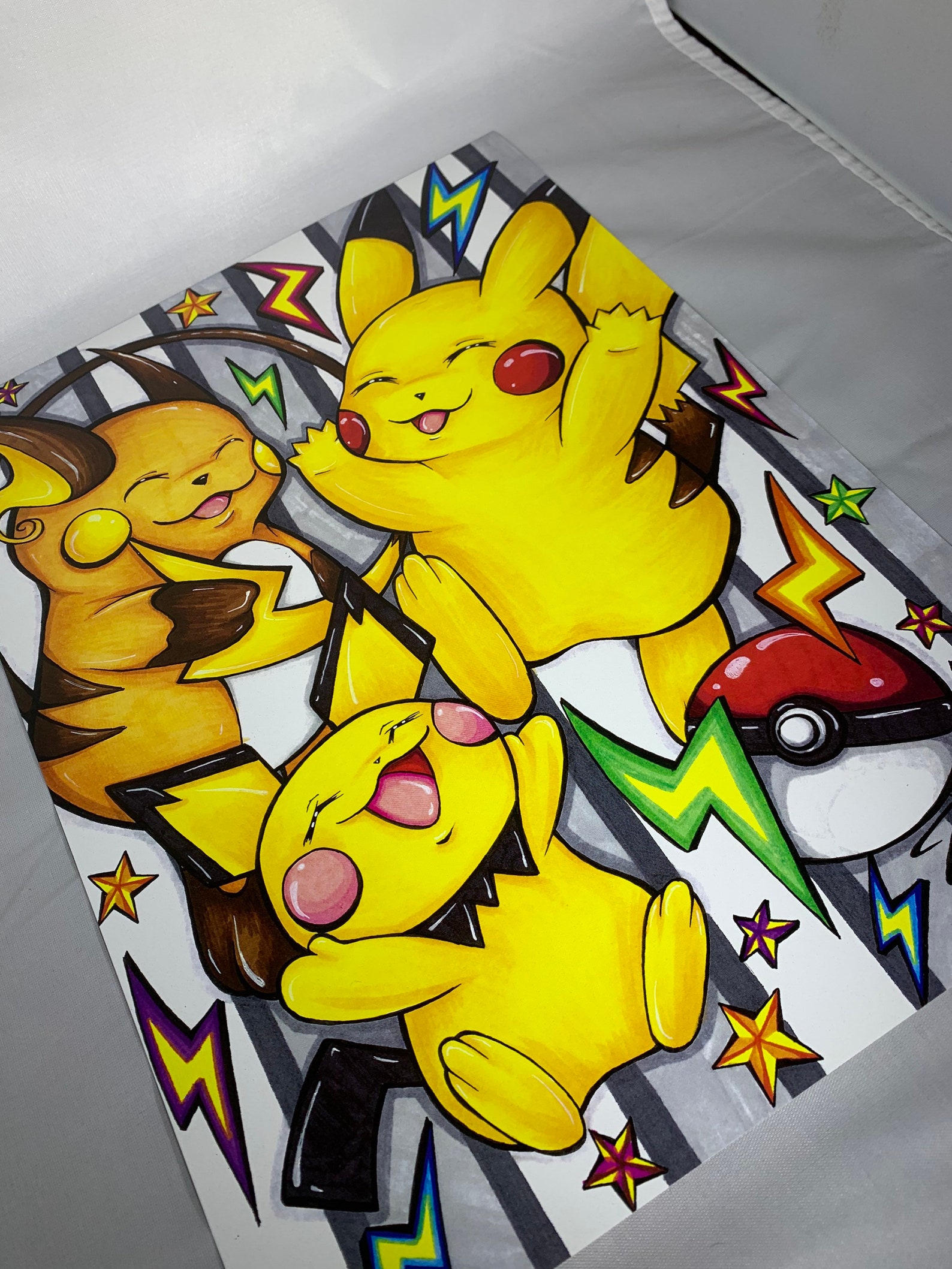 Pika’s, Pokémon, Print - Etsy