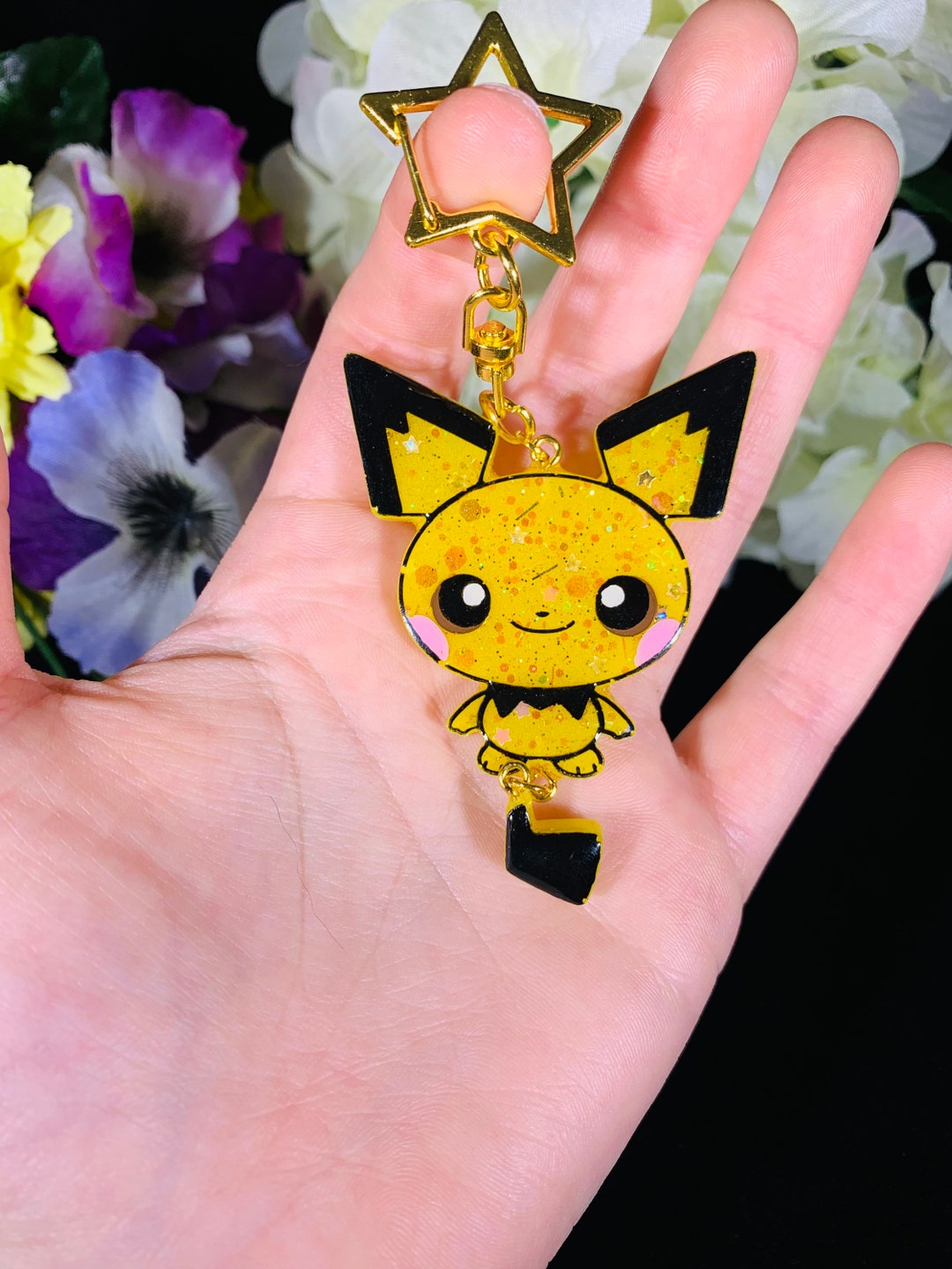 Pichu Keychain - Etsy