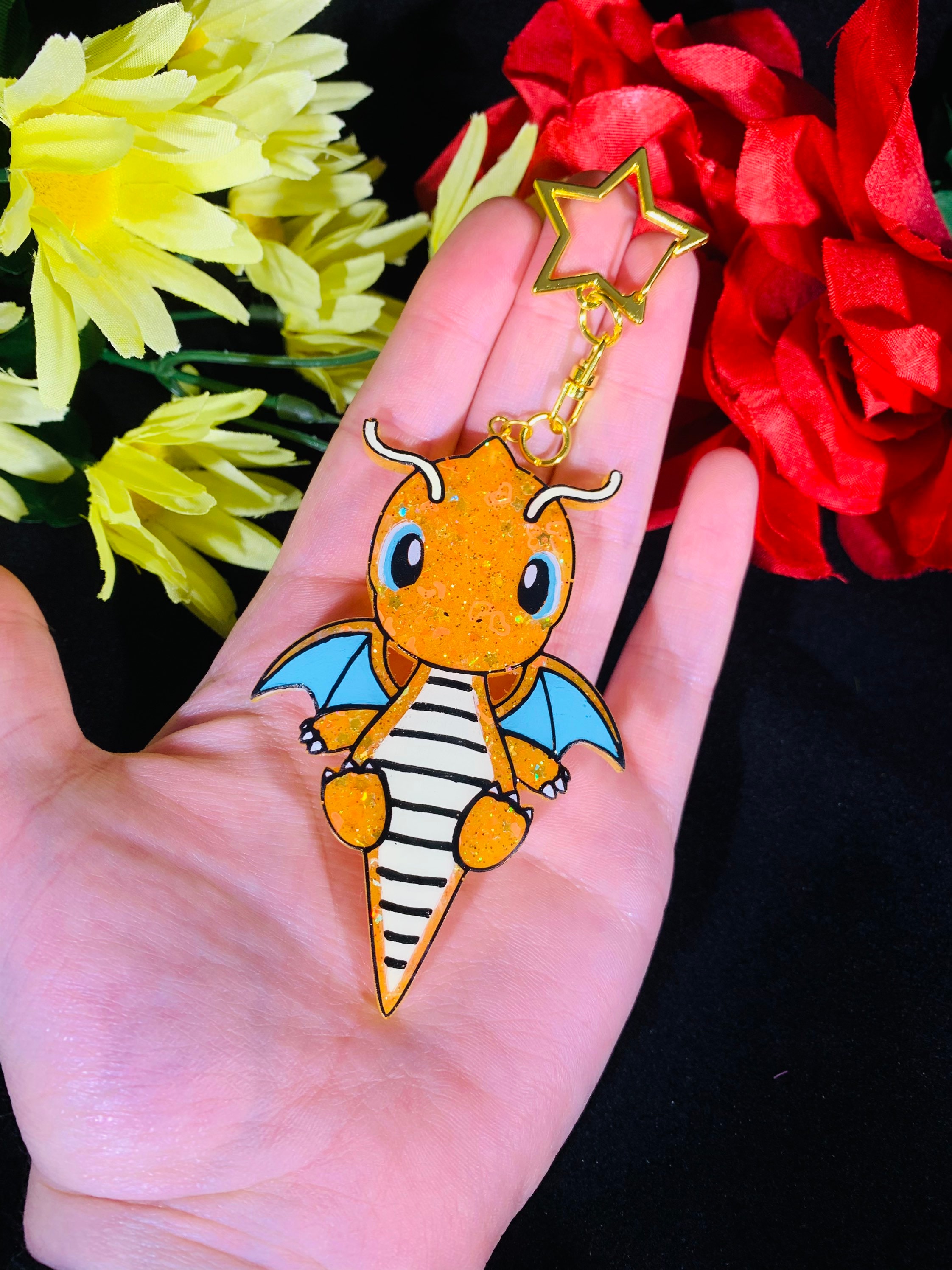 Dragonite Keychain - Etsy