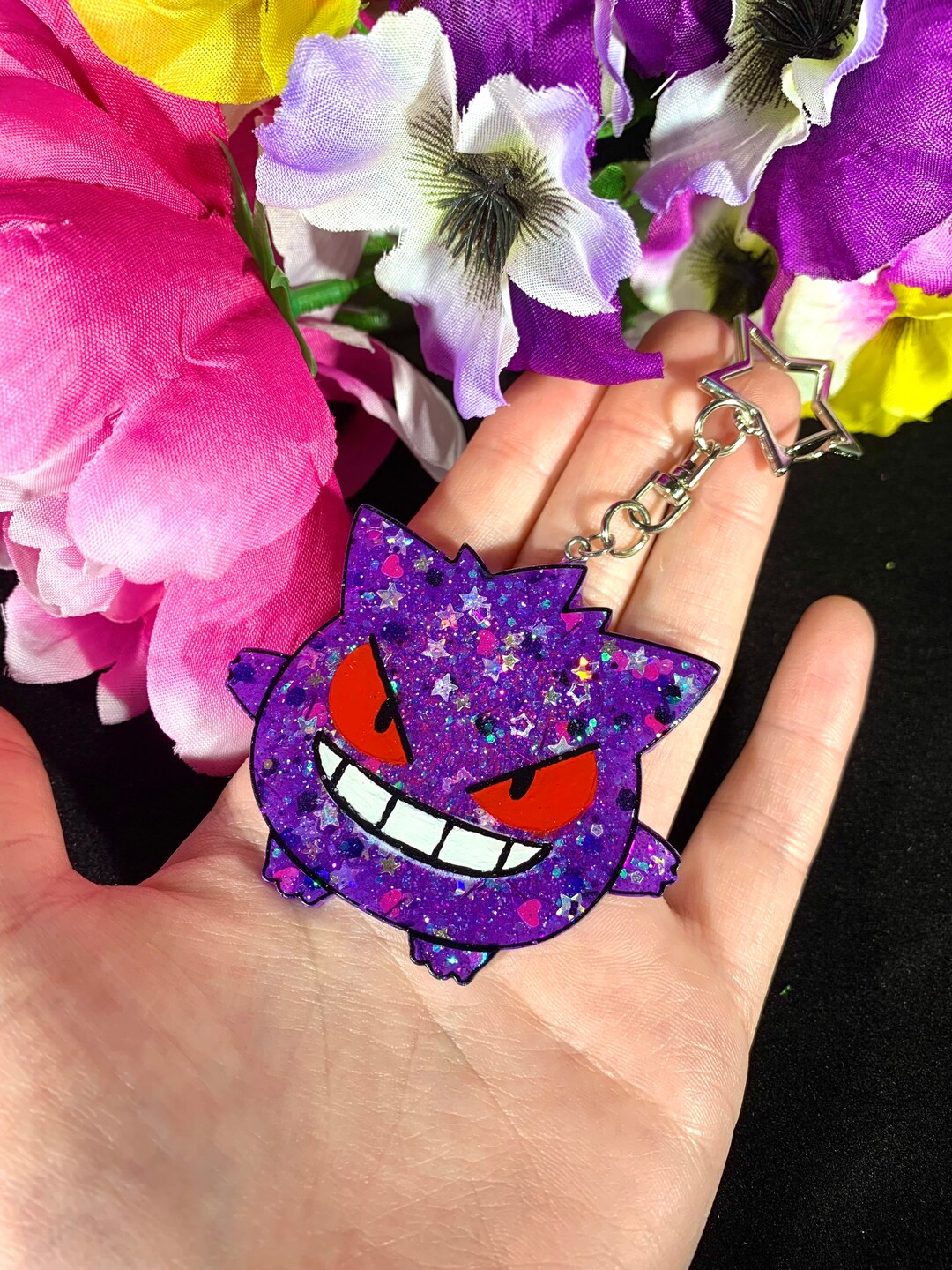 Gengar Keychain - Etsy