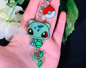 Bulbasaur Boba Keychain - Etsy