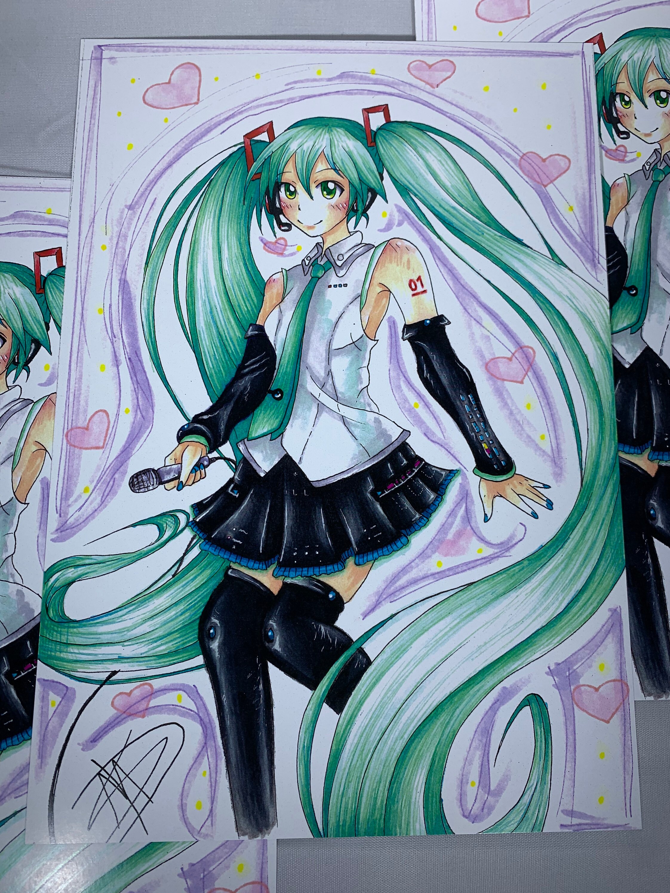 Hatsune Miku Drawings In Pencil Easy
