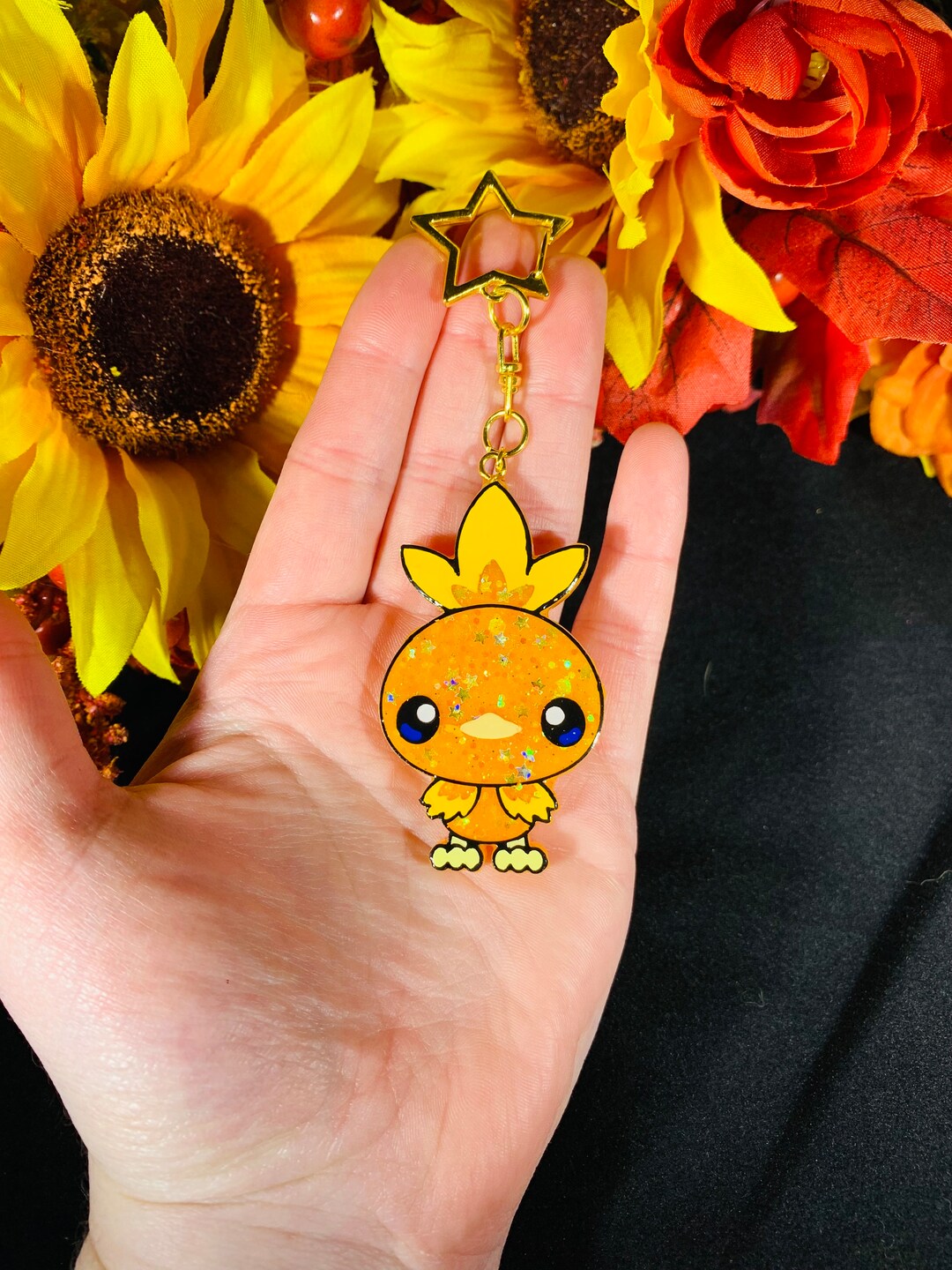 Torchic Keychain - Etsy