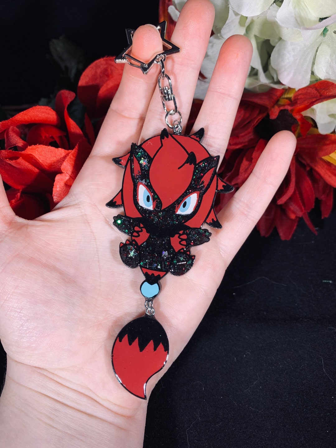 Zoroark Keychain - Etsy