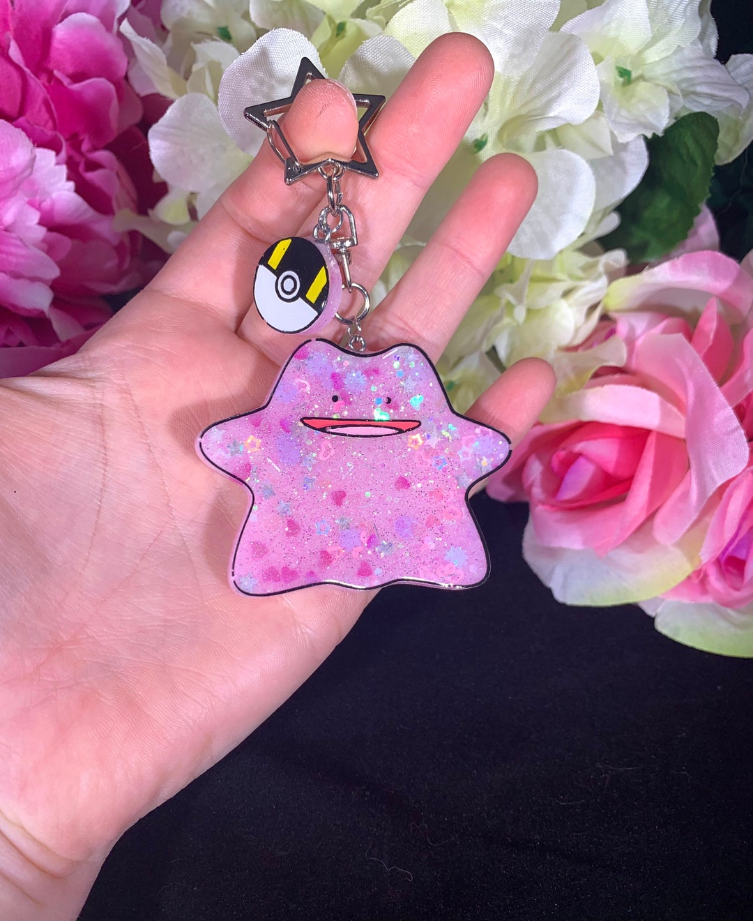 Ditto Keychain - Etsy