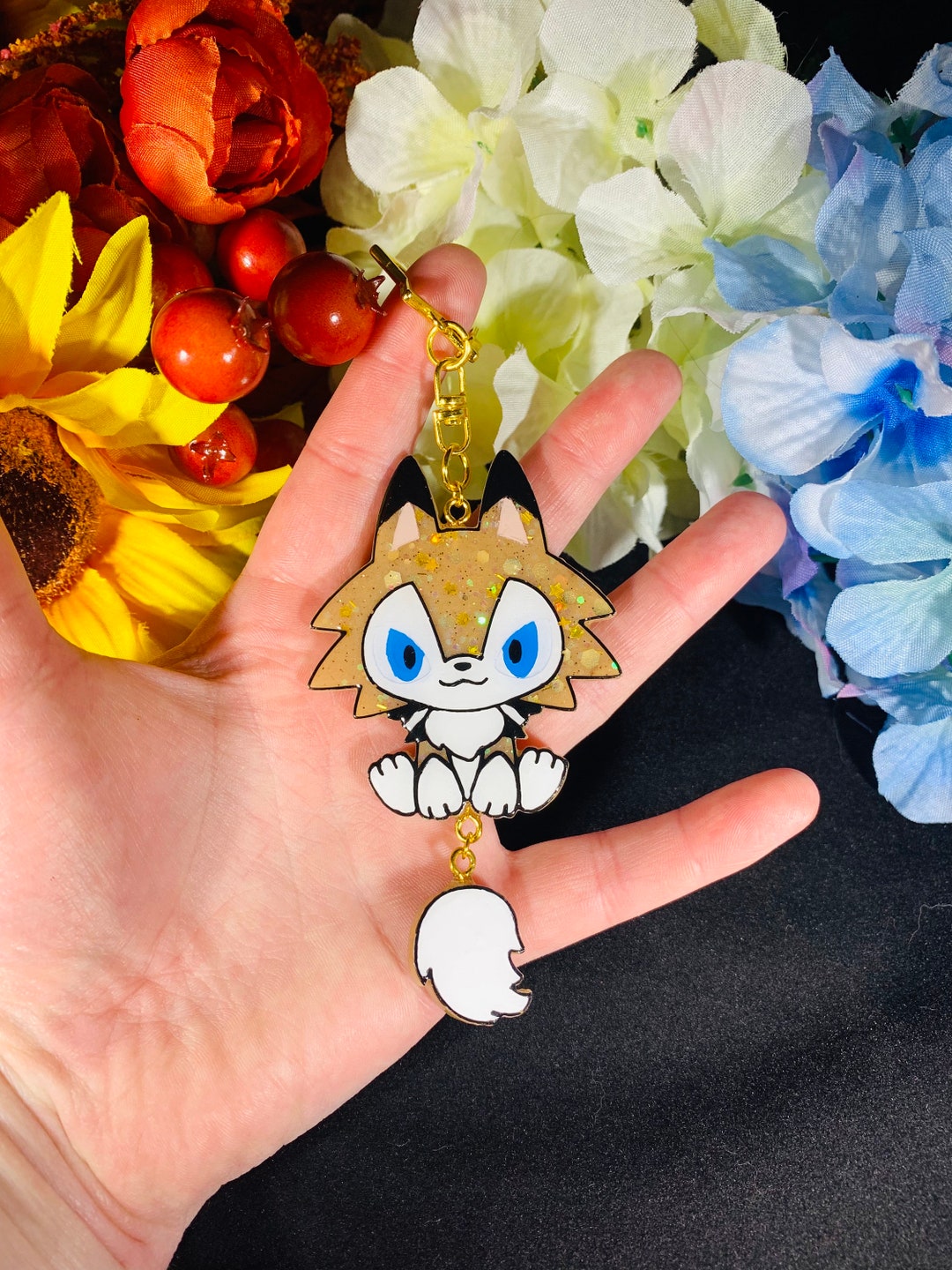 Lycanroc Keychain - Etsy