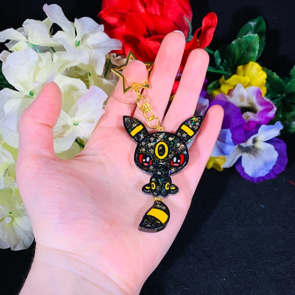 Umbreon Keychain - Etsy