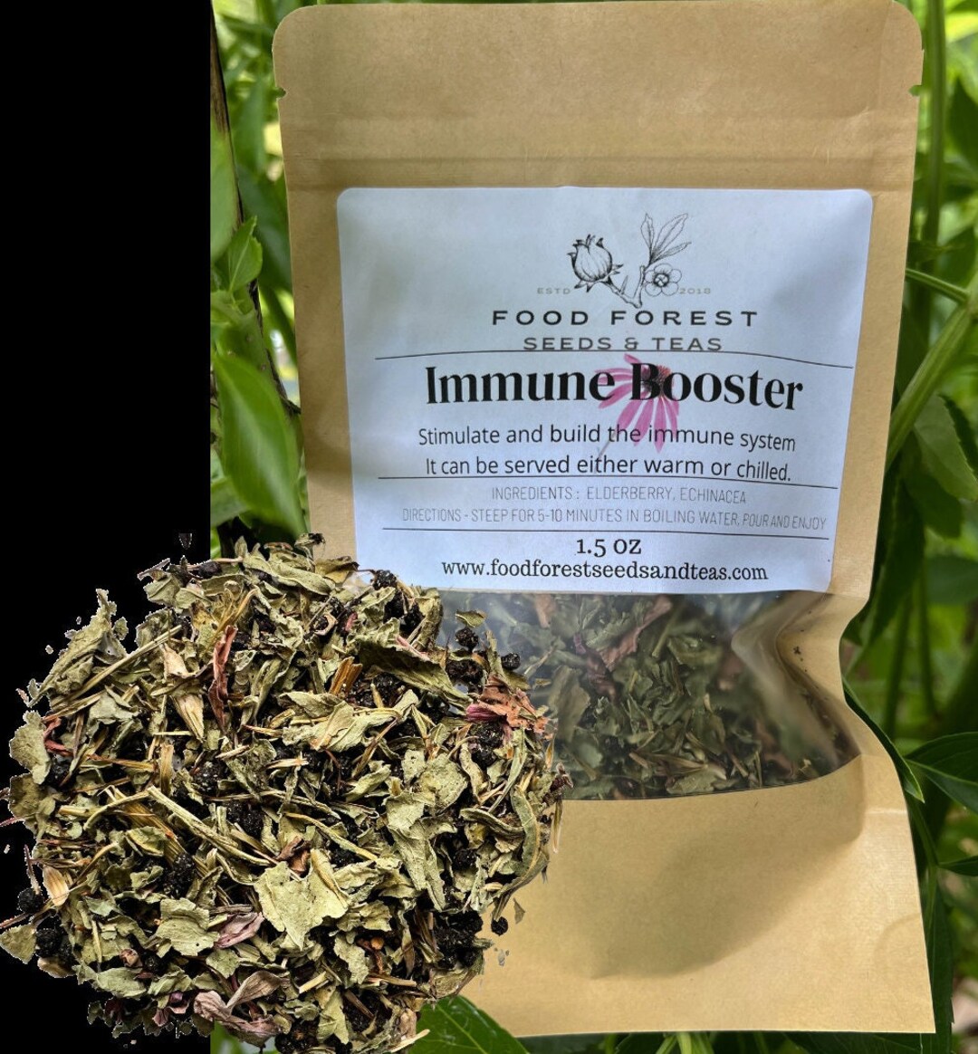 Immune Booster Herbal Tea 1.5 Oz - Etsy