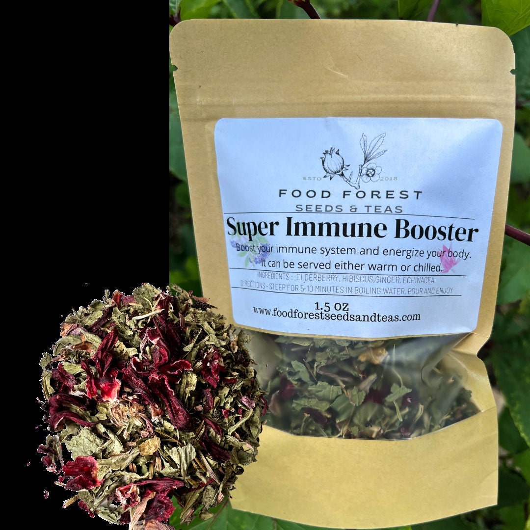 Super Immune Booster Herbal Tea 1.5 Oz - Etsy